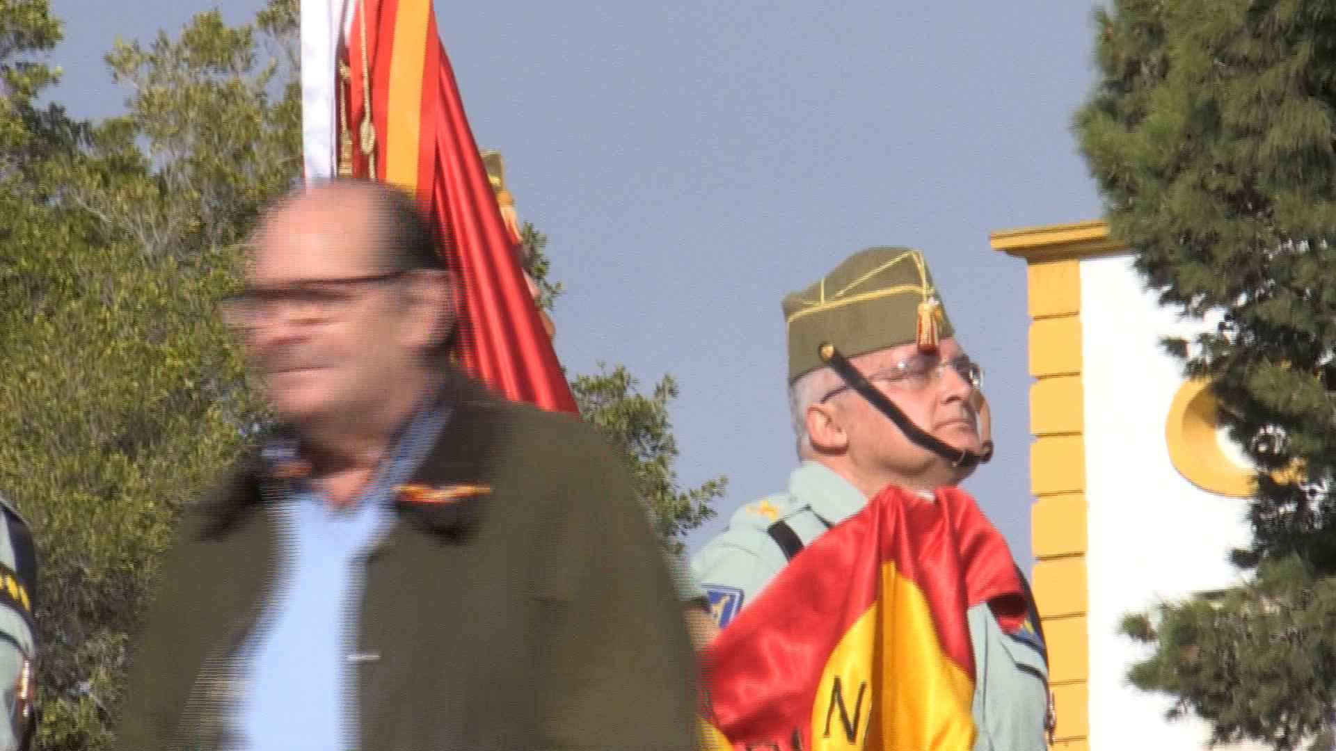 Jura de bandera en la base militar de Viator - Interalmería TV